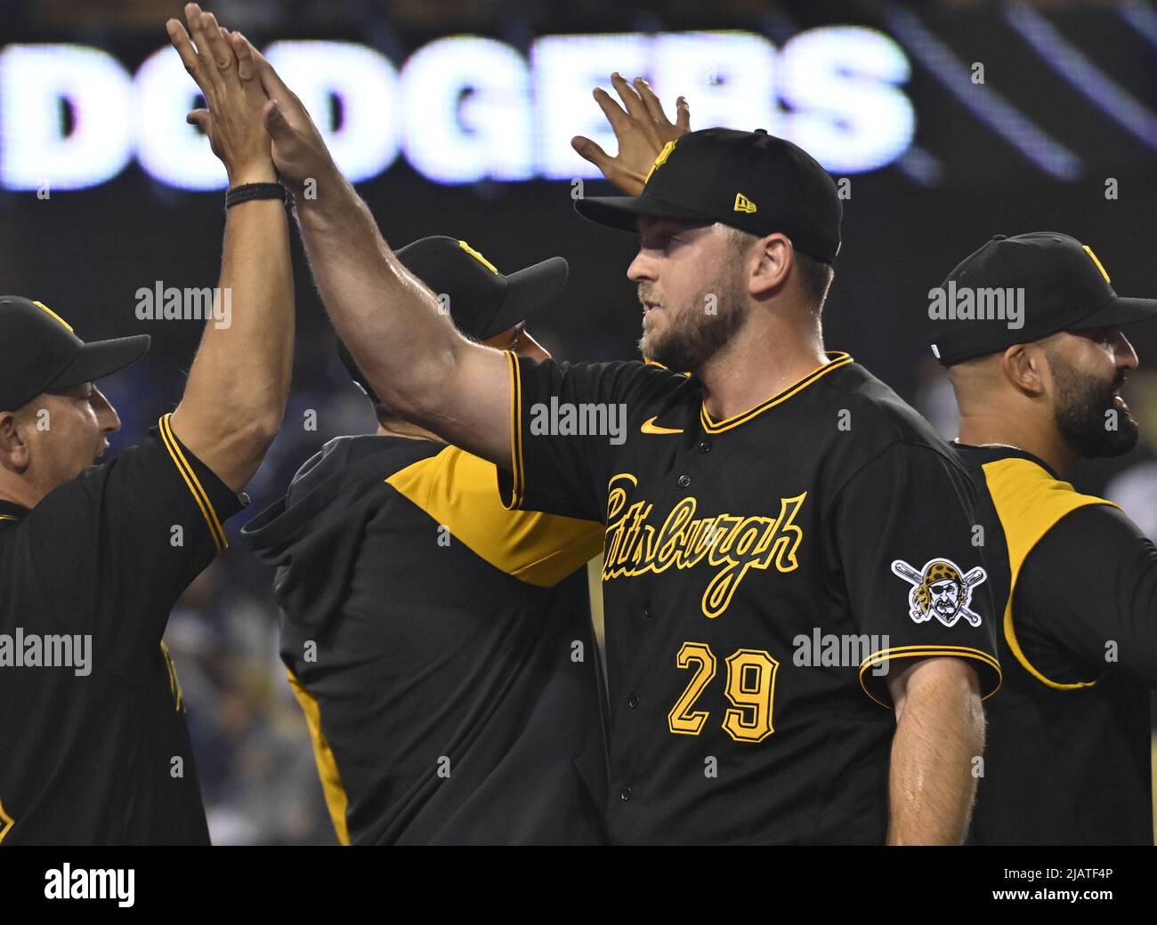 Los Angeles, United States. 01st June, 2022. Pittsburgh Pirates relief ...