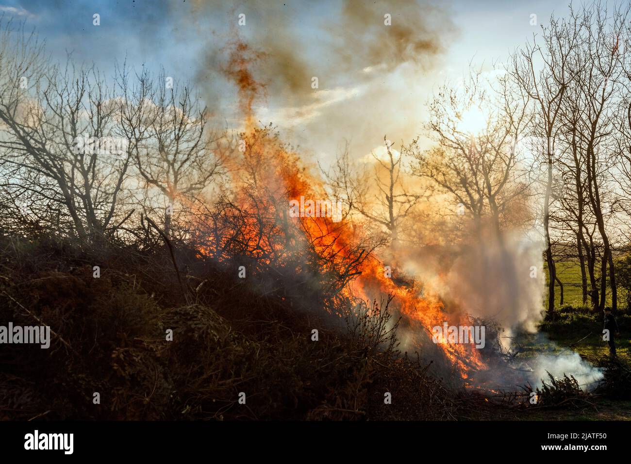 Big fire hi-res stock photography and images - Alamy