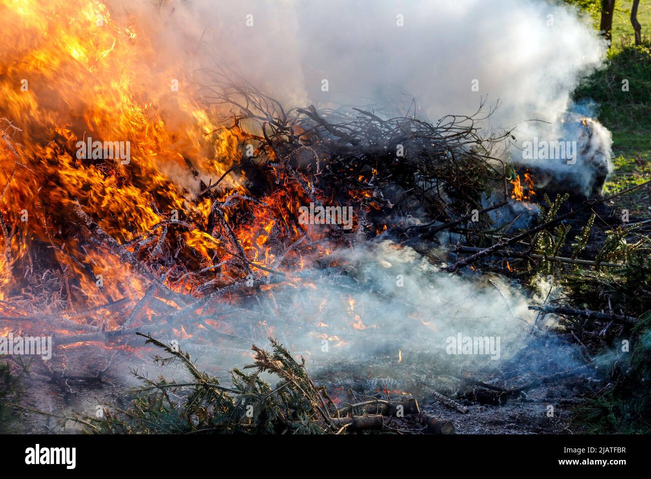 Natural gas burning fire from hi-res stock photography and images - Alamy