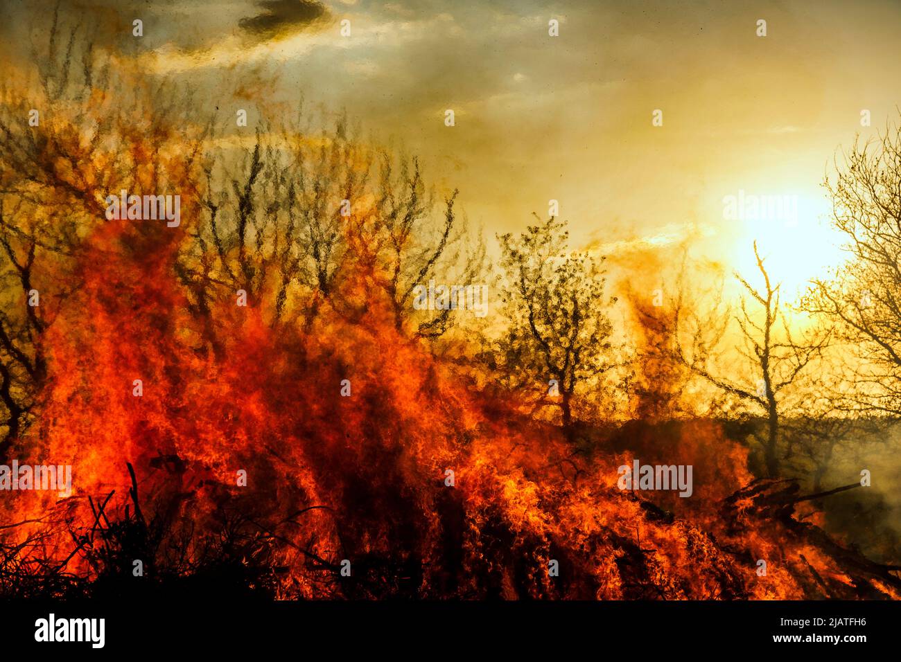 Big fire hi-res stock photography and images - Alamy