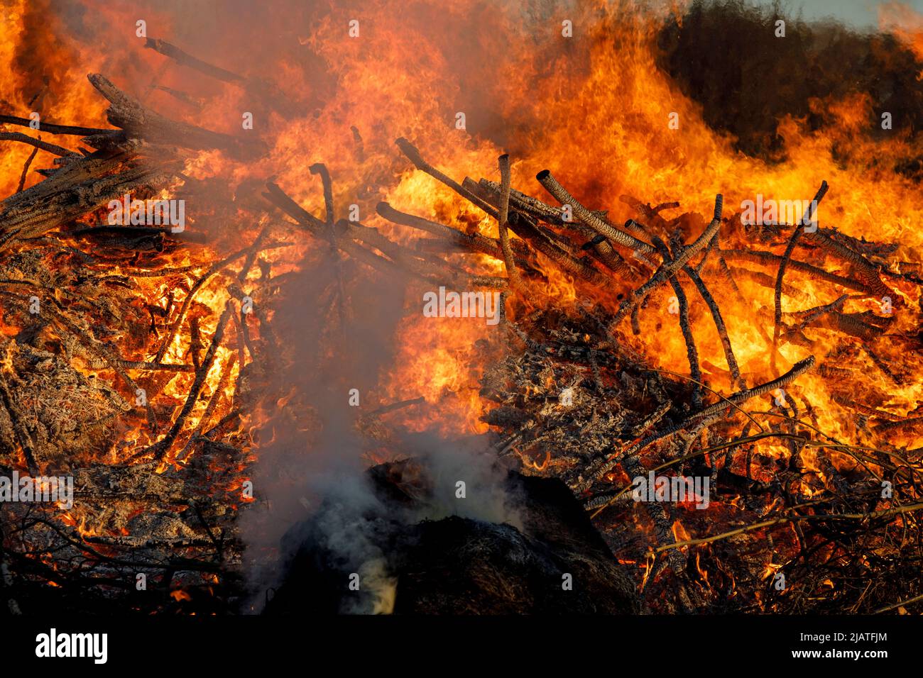 Natural gas burning fire from hi-res stock photography and images - Alamy