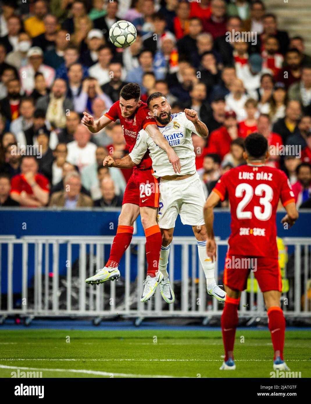 Real madrid liverpool benzema hi-res stock photography and images - Alamy