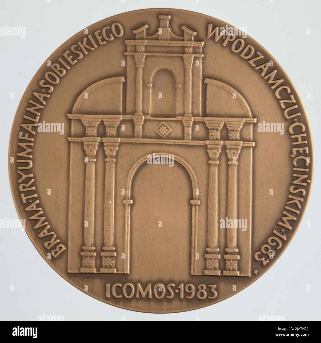 Medal: ICOMOS 1983: Jan Sobieski's Triumphant Gate in Podzamcze ...