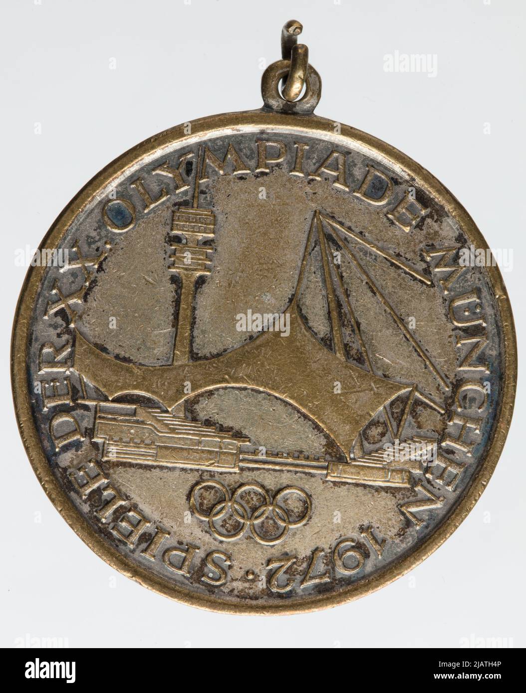 Commemorative medal: Munich Summer Olympic Games 1972 Stock Photo - Alamy