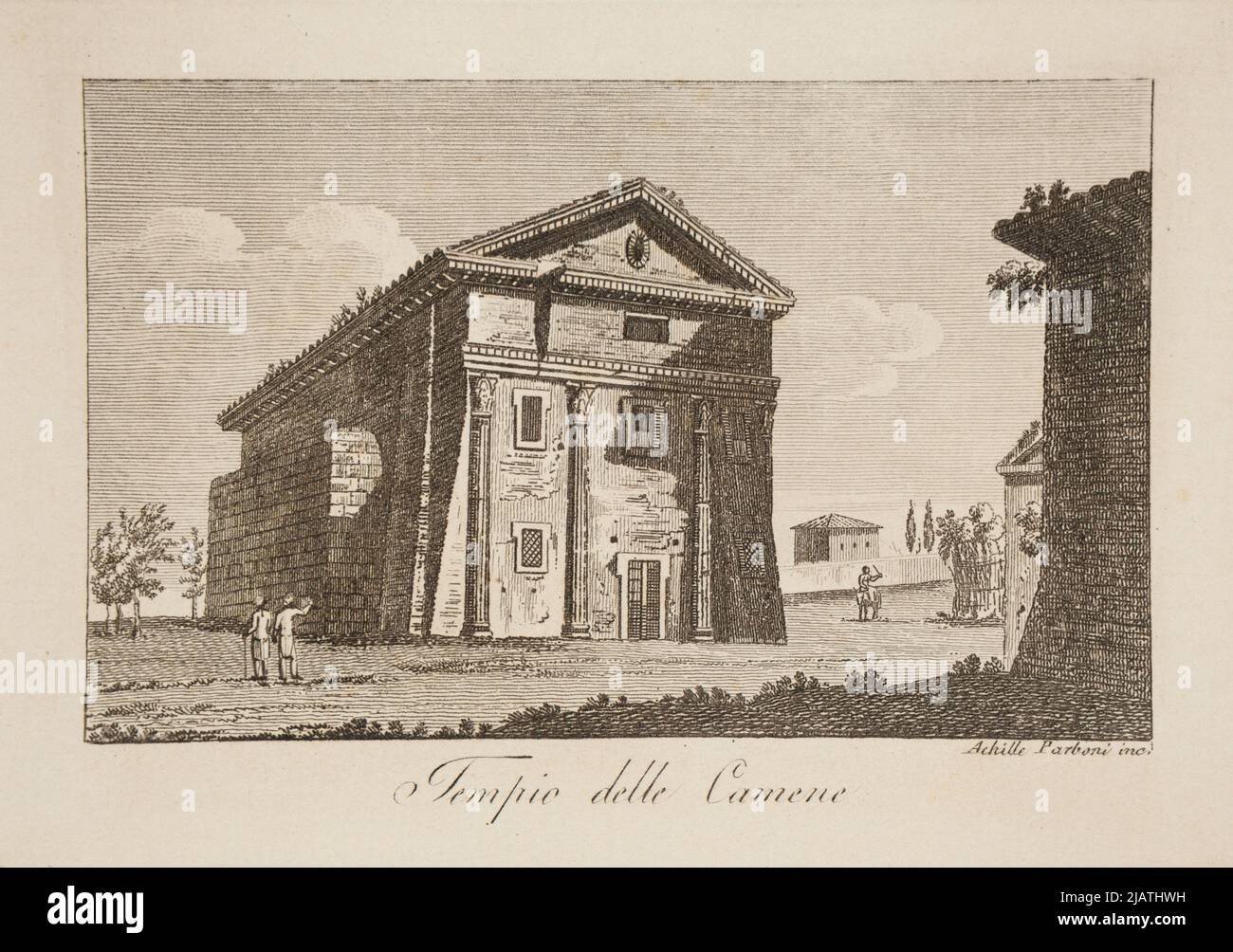 Tempio delle Camene W: new hundred views of rome and its neighborhood ...