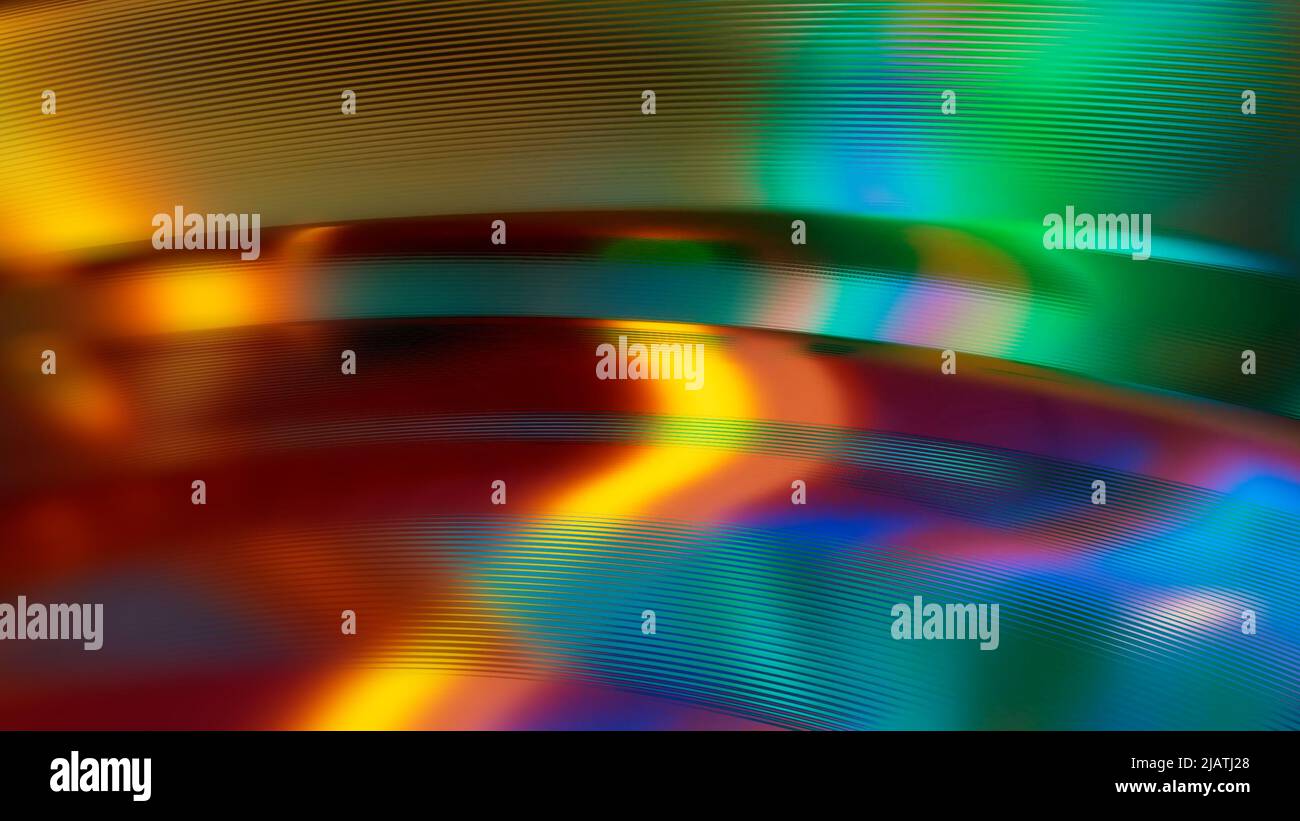 Colorful rainbow shifting lines - hi-tech digital background - abstract ...