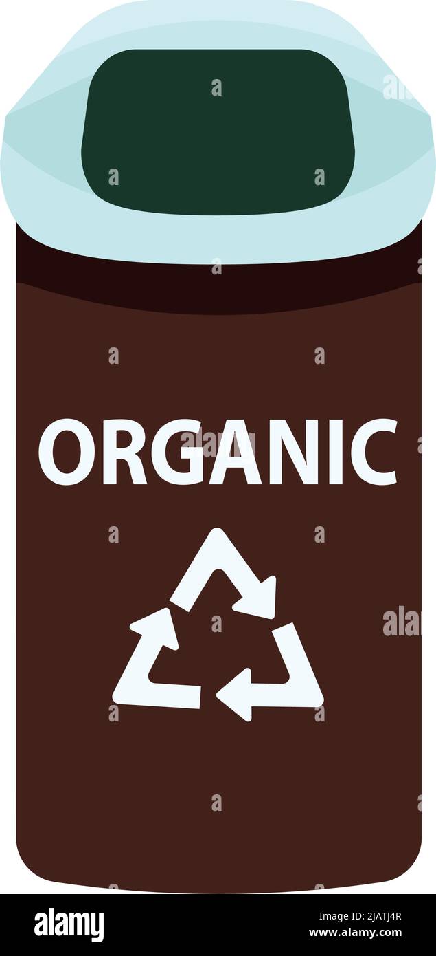 Tank for organic waste semi flat color vector object Stock Vector Image ...