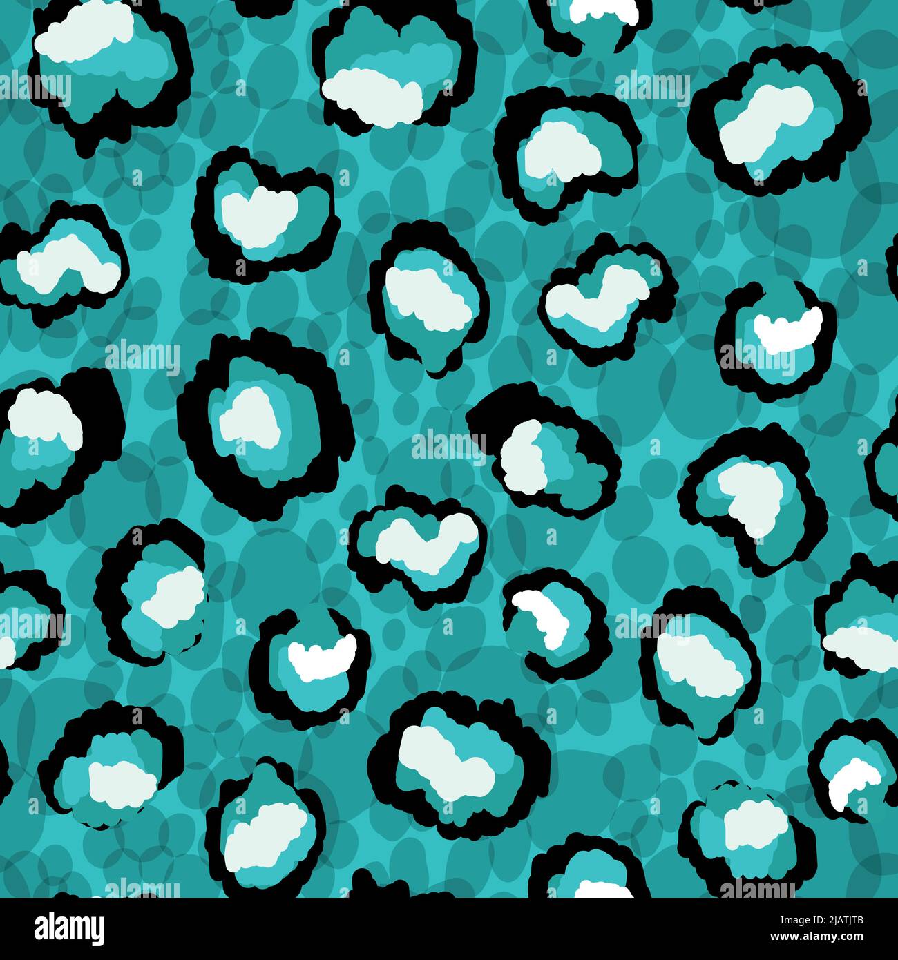 Abstract modern leopard seamless pattern. Animals trendy background ...