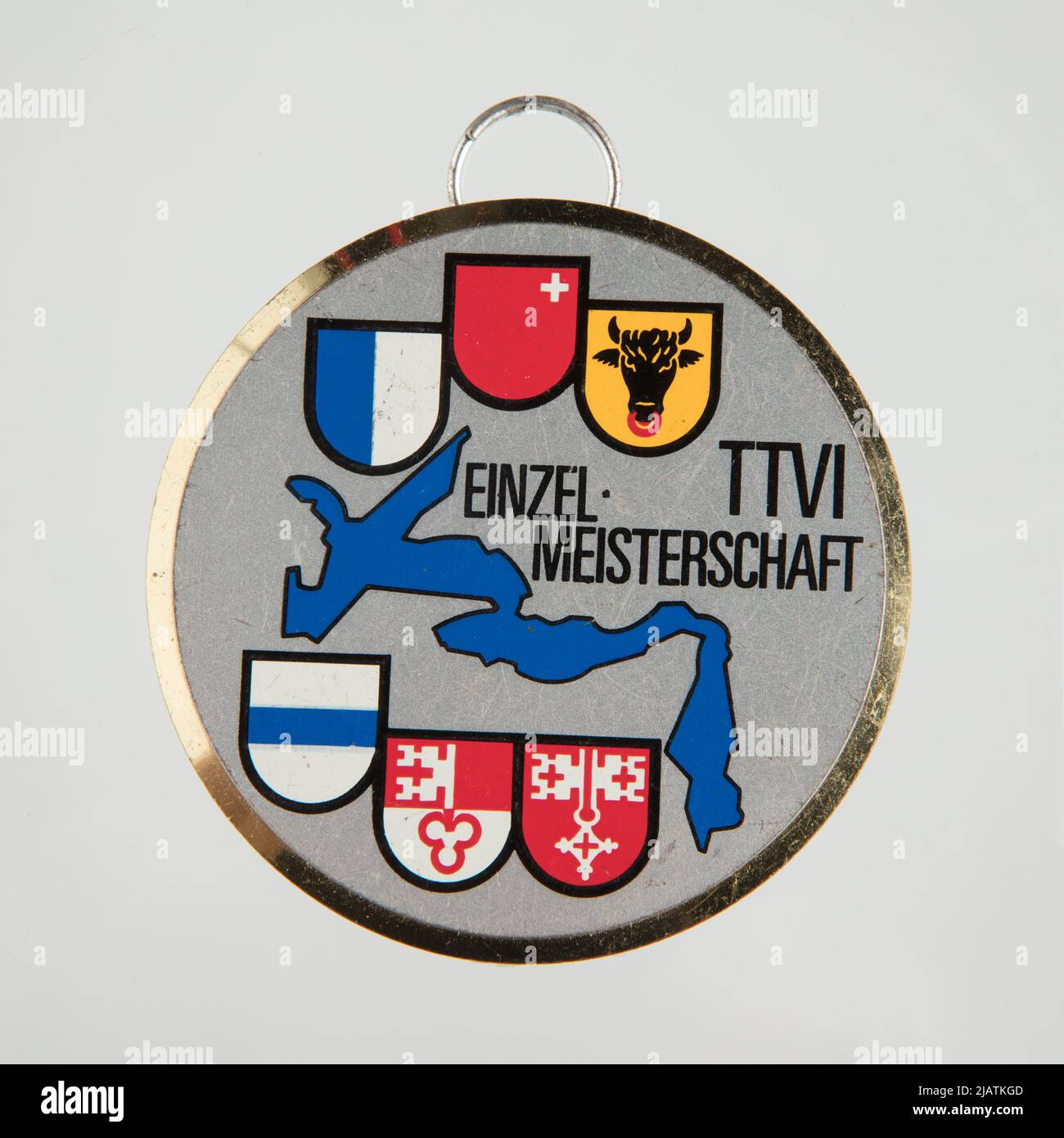 Sports Medal: TTVI single championship Stock Photo - Alamy