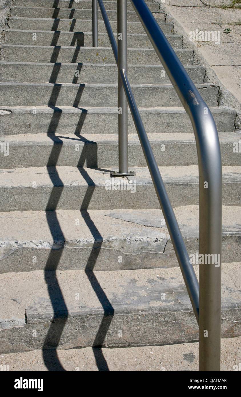 The Hand Rail Stock Photo - Alamy