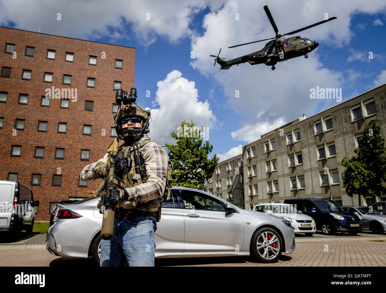 ROTTERDAM - 2022-06-01 11:02:40 ROTTERDAM - Soldiers from the ...