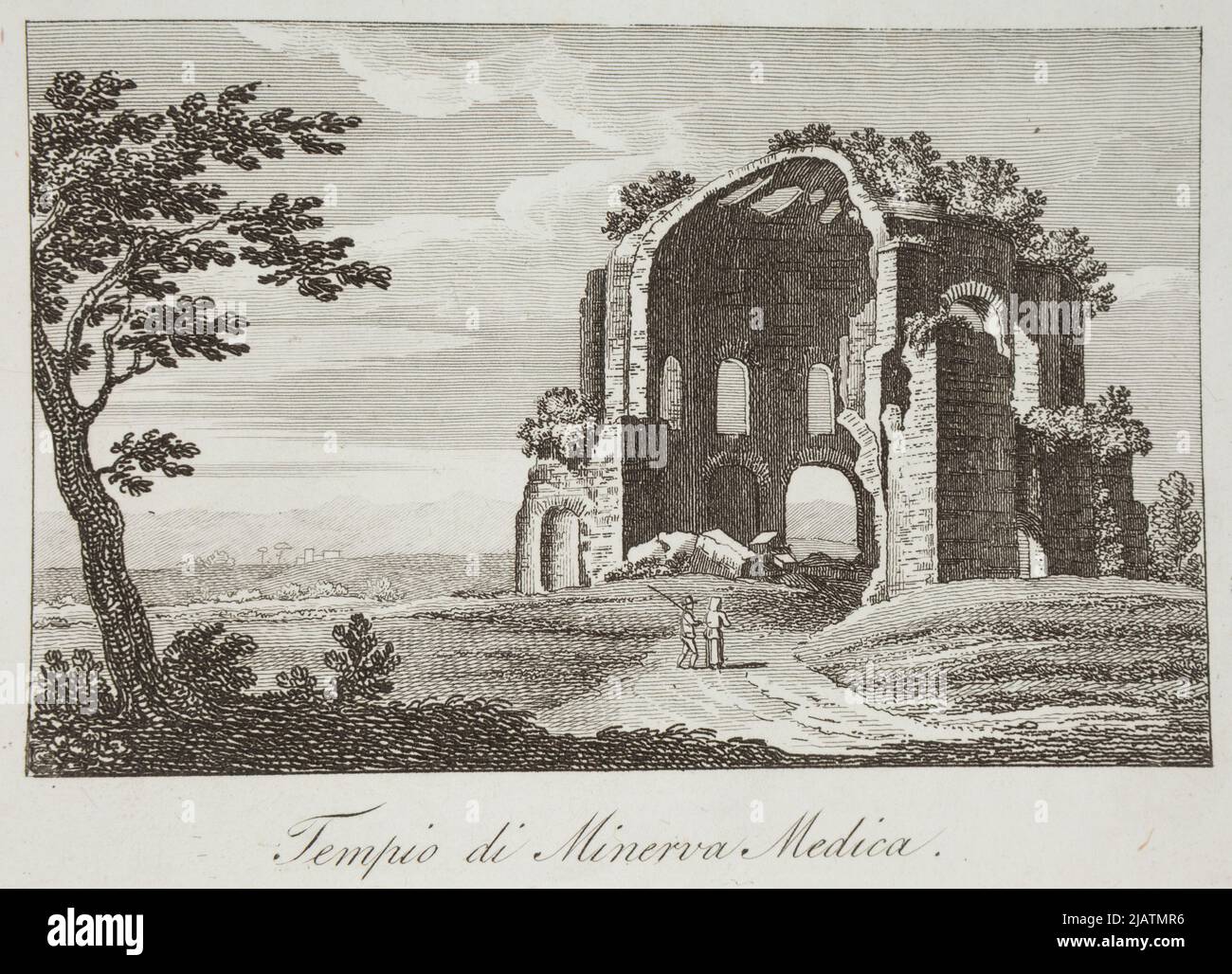 Rome's album Temple of Mineva Medica Unknown, puppy, Tomasso (ca 1790 ...
