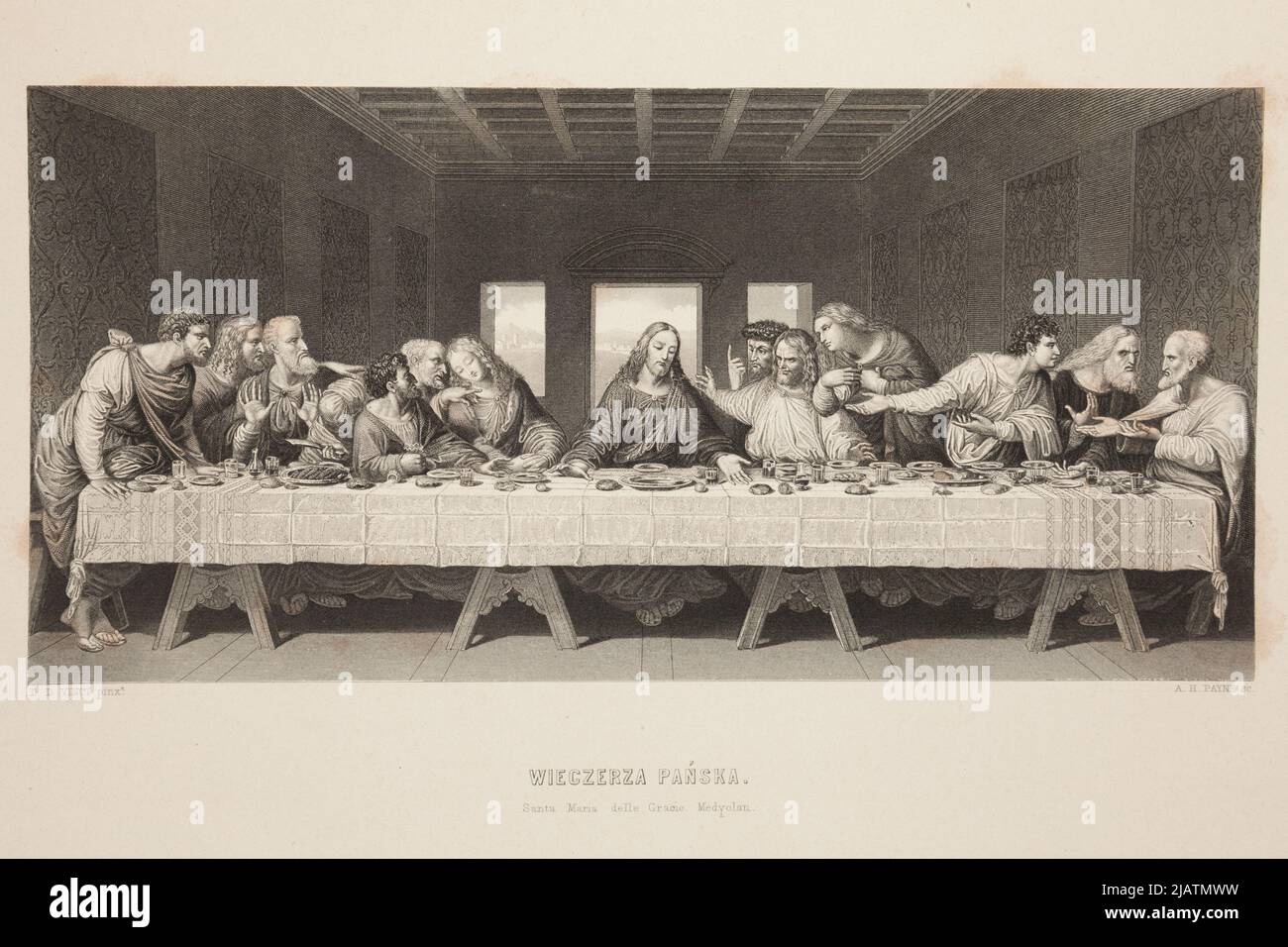 Lord's Supper Album of engravings Payne, Albert Henry (1812 1902 ...