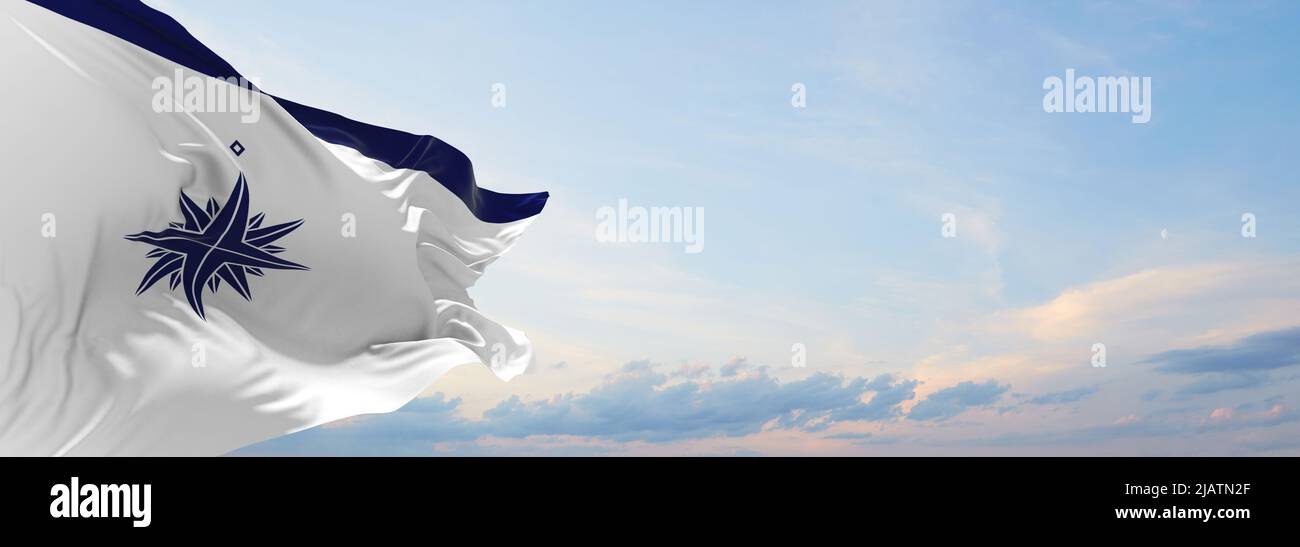 official flag of Standard of Commander of Regional Coast Guard ...