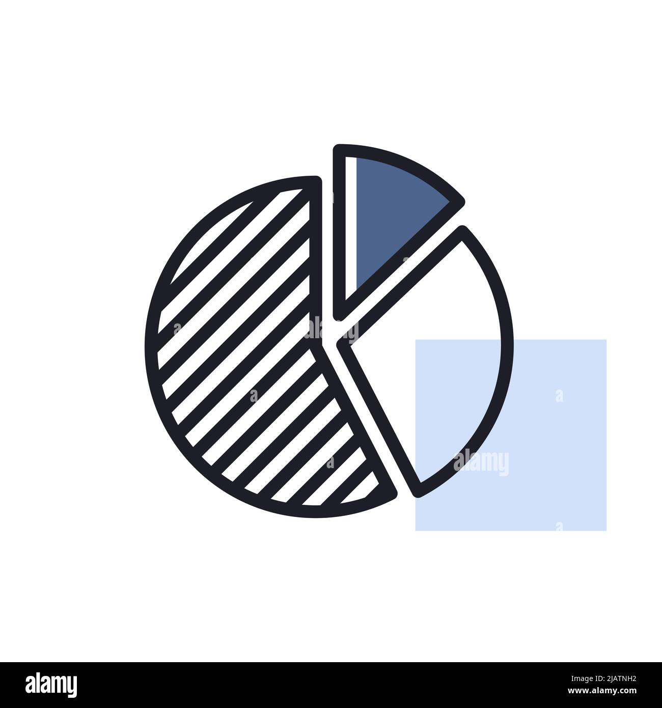 Pie Chart icon vector. Finances sign. Graph symbol for your web site ...