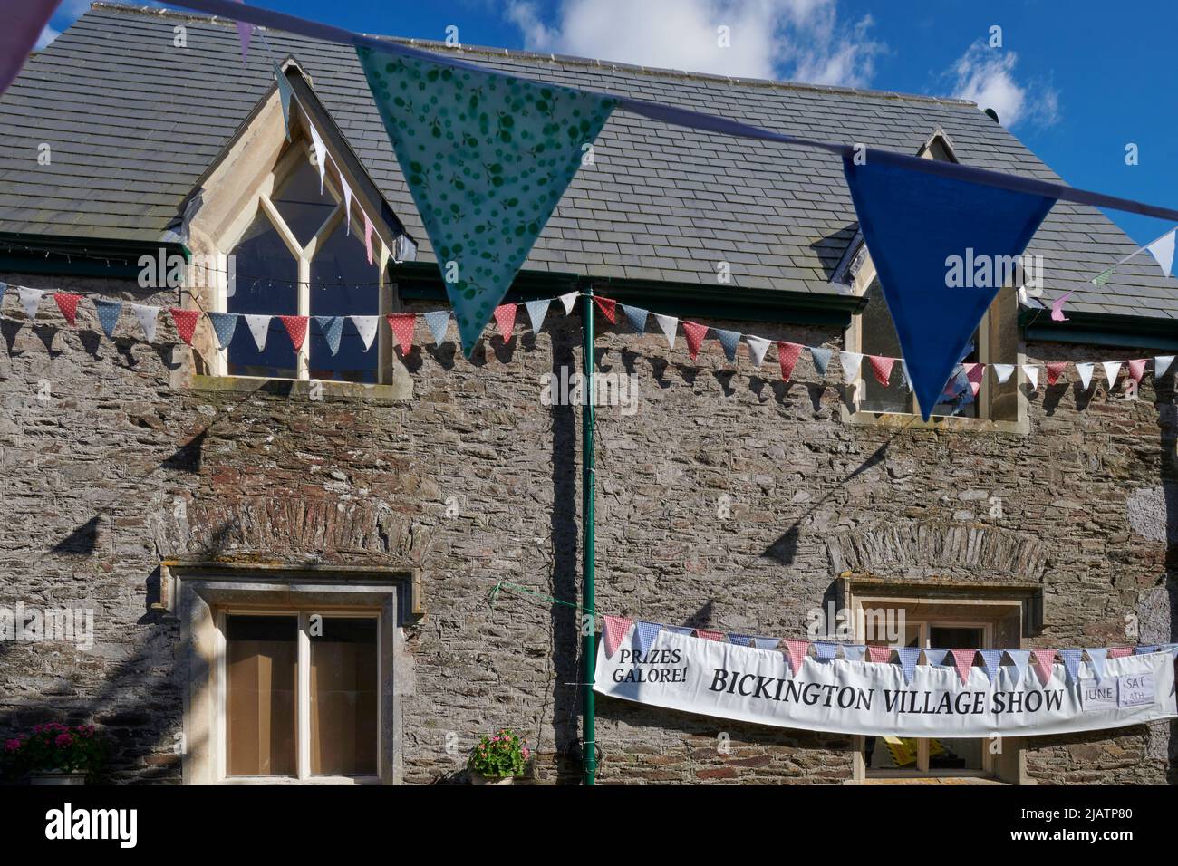 Devon, UK, 31/05/2022, The small South Devon Village of Bickington ...