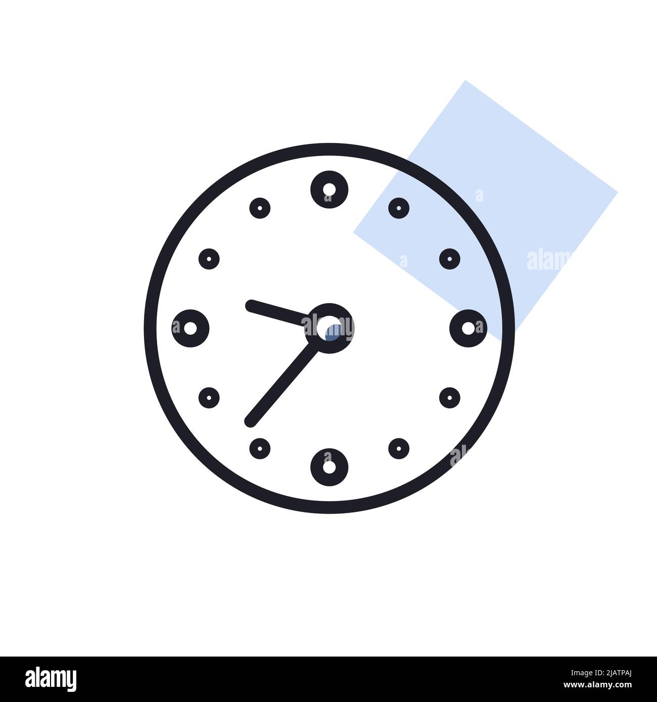 Clock outline icon. Workspace sign. Graph symbol for your web site ...