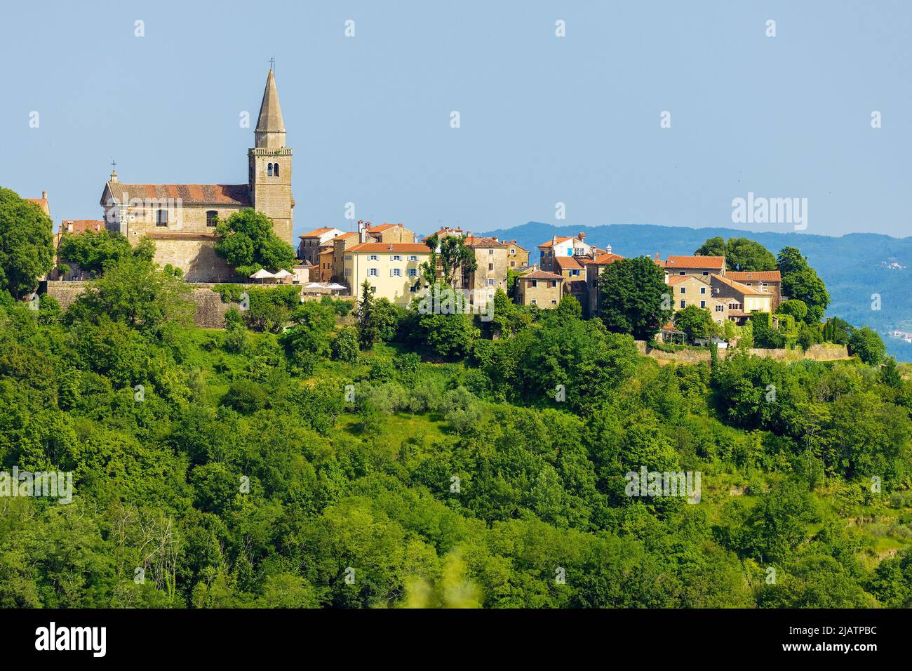 Croatia hilltop town hi-res stock photography and images - Alamy