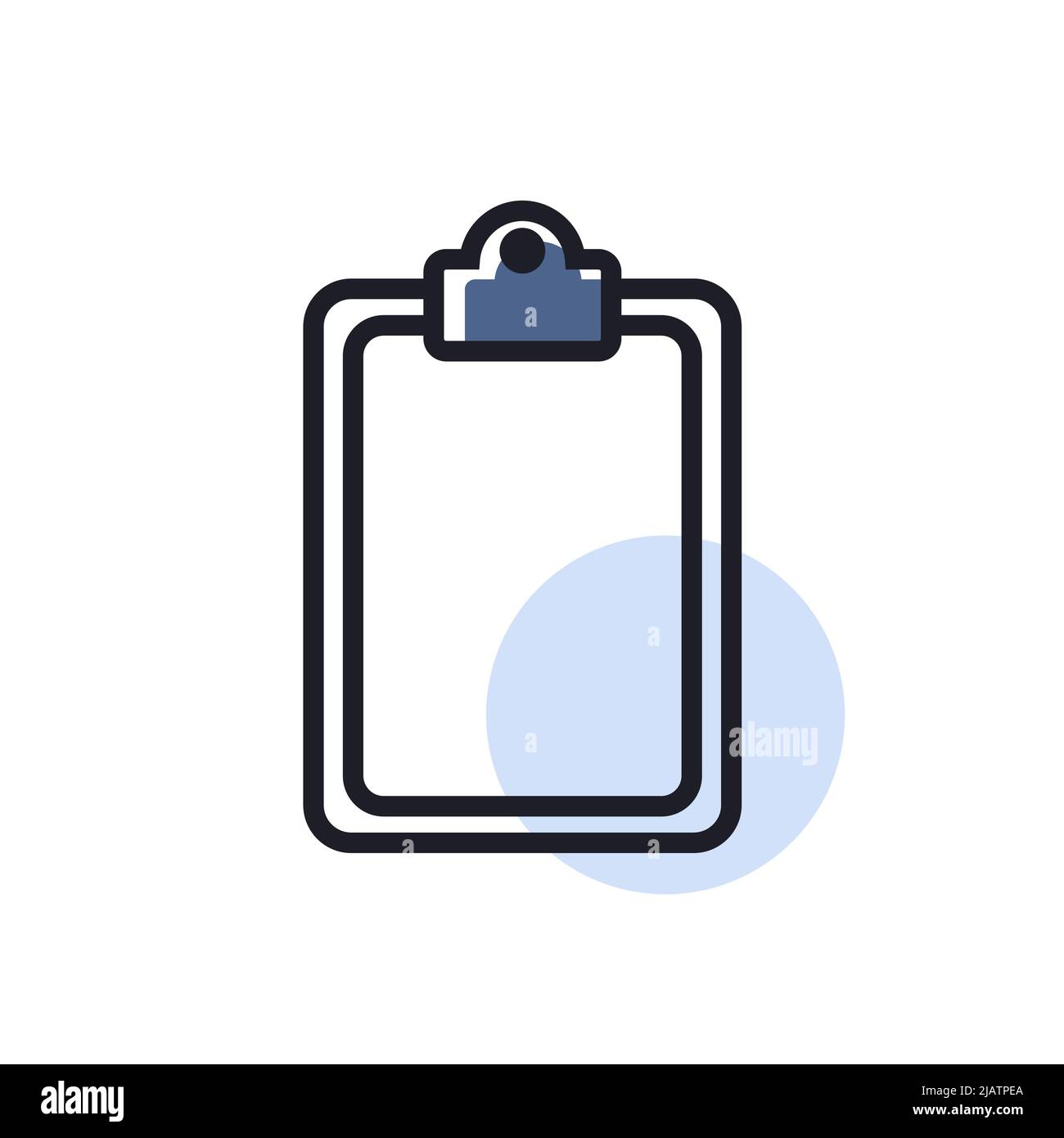 Clipboard outline icon. Workspace sign. Graph symbol for your web site ...