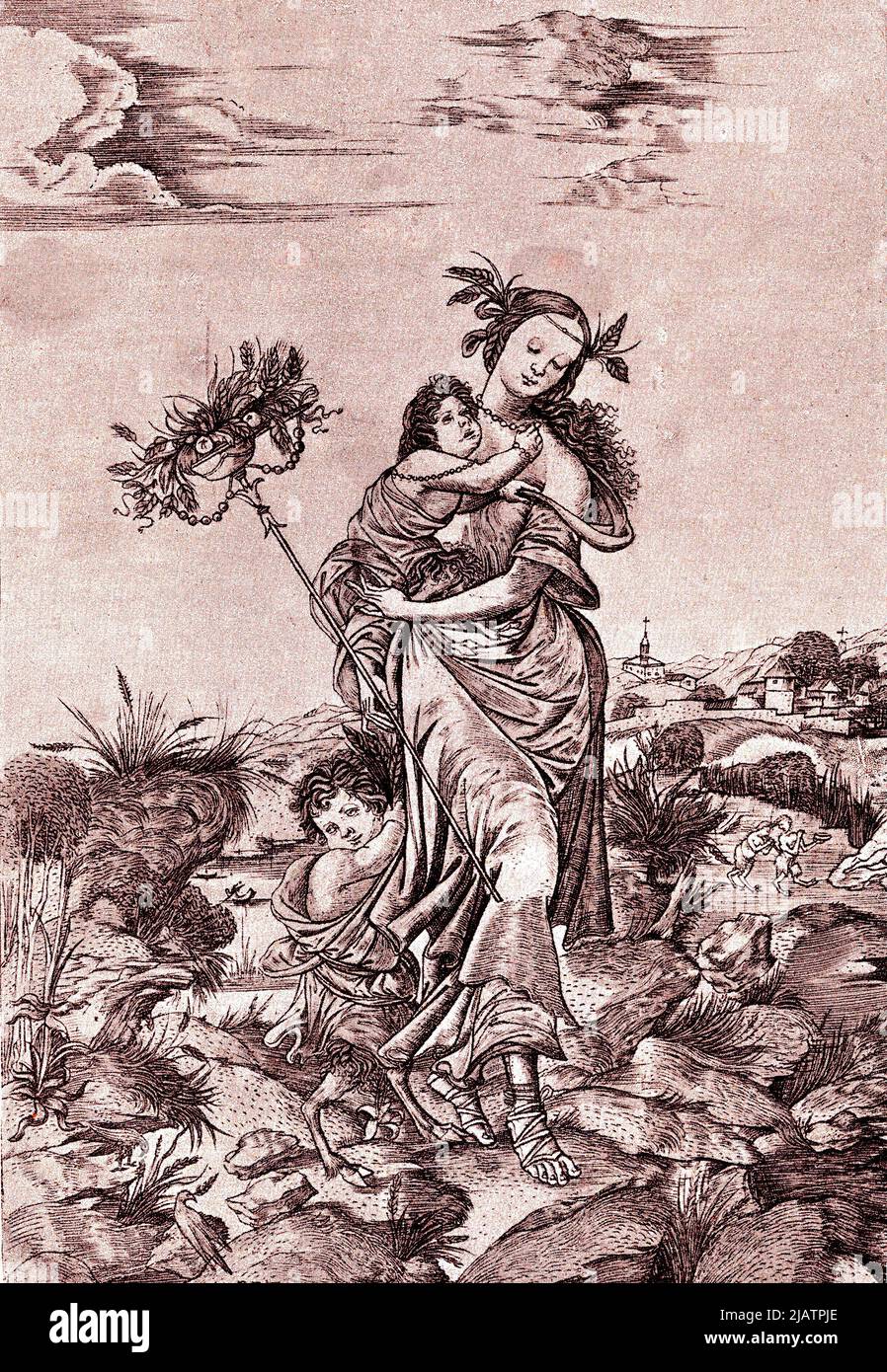 Ceres, Roman goddess Stock Photo - Alamy