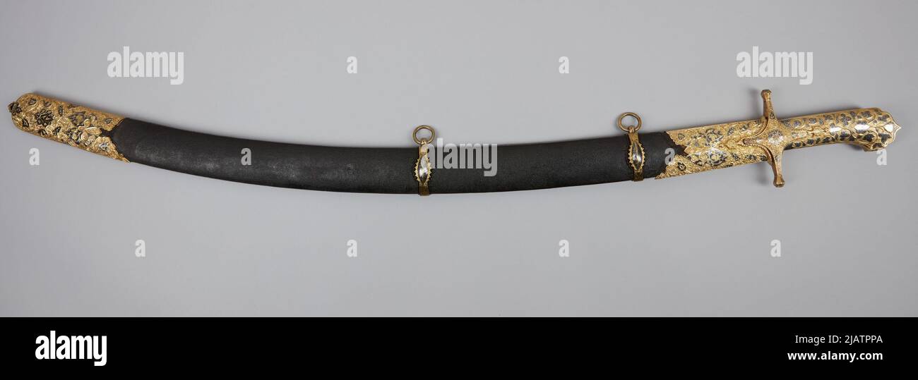 Karabela sabre with scabbard worn as part of Polish National Costium by ...