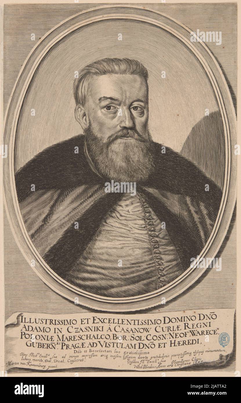 Adam Kazanowski (c. 1599 1649), Castellan of Sandomierz, Court Marshal ...