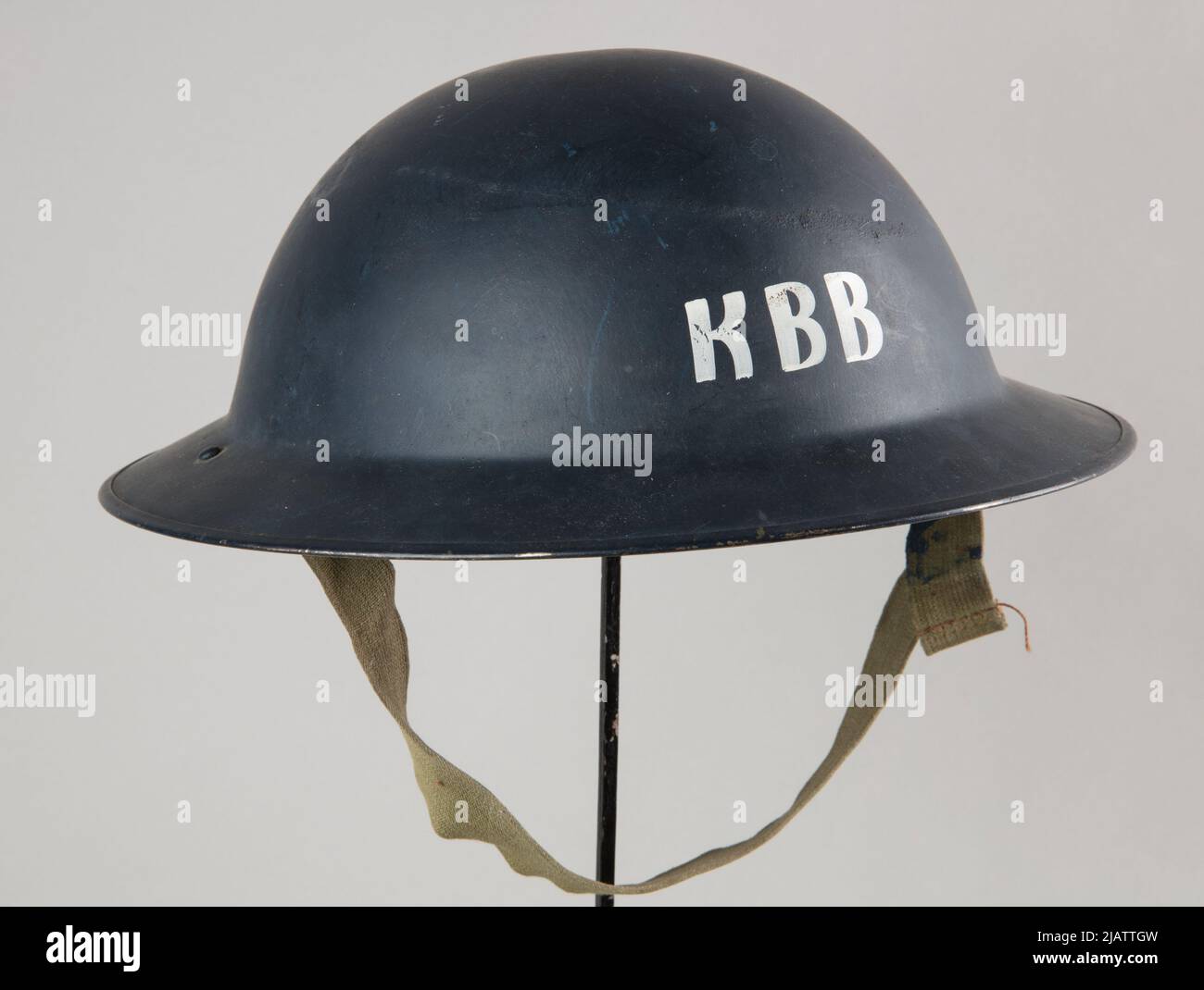 British helmet of civil defense, steel in MK2 type unknown label Stock ...