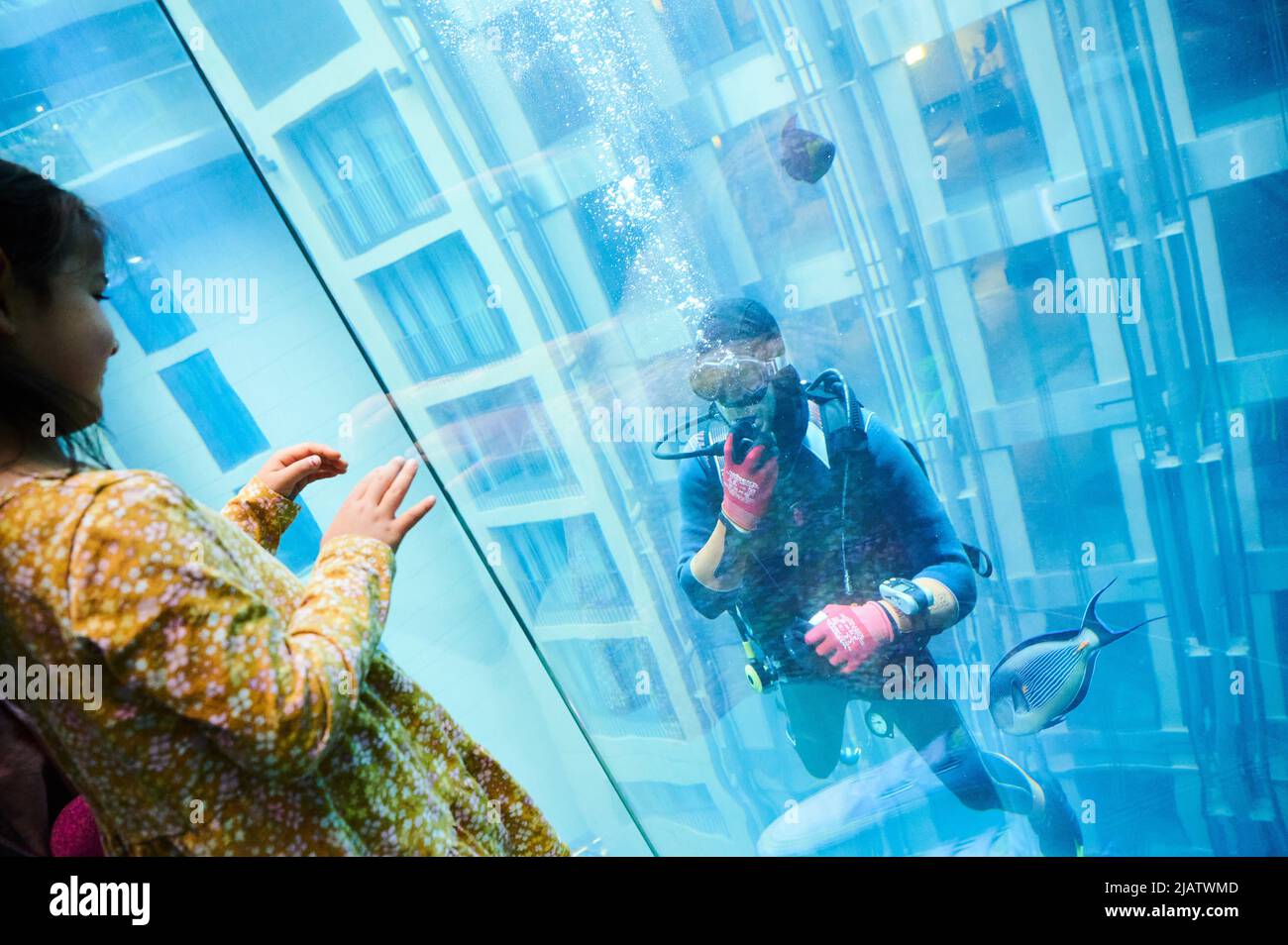 Berlin, Germany. 01st June, 2022. Children's model Mona standing in the ...