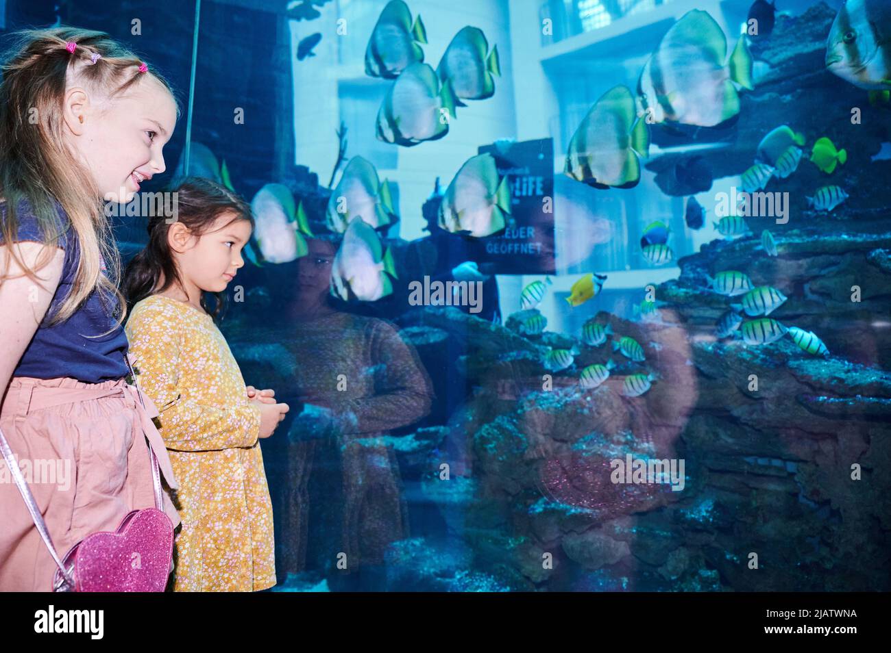 Berlin, Germany. 01st June, 2022. Children's models Mona (r) and Vasia ...
