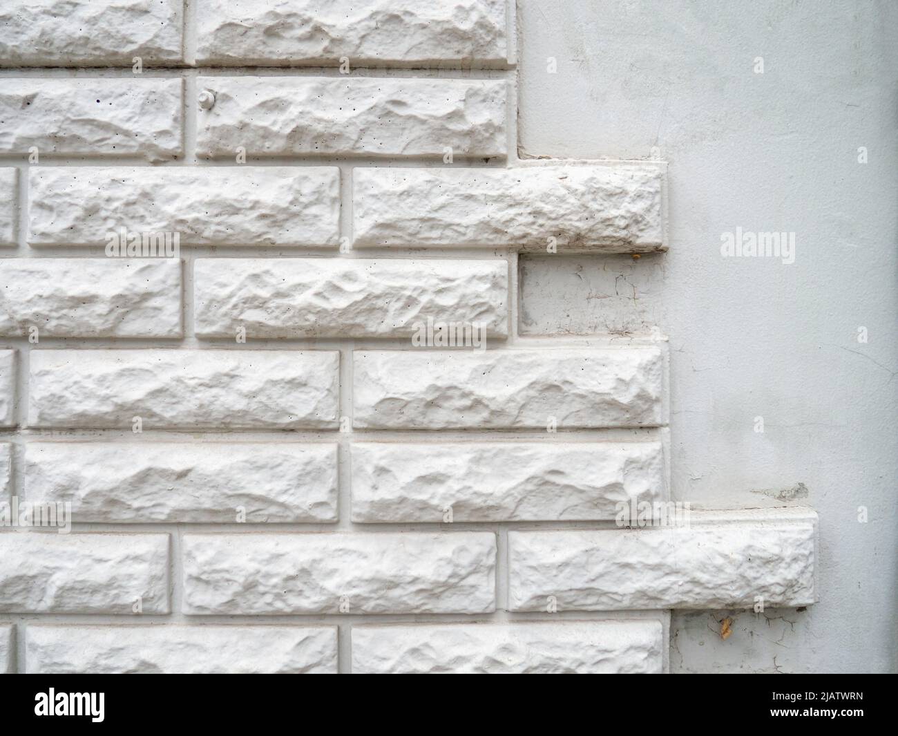 Texture of decorative brickwork, tiles on the wall Stock Photo - Alamy