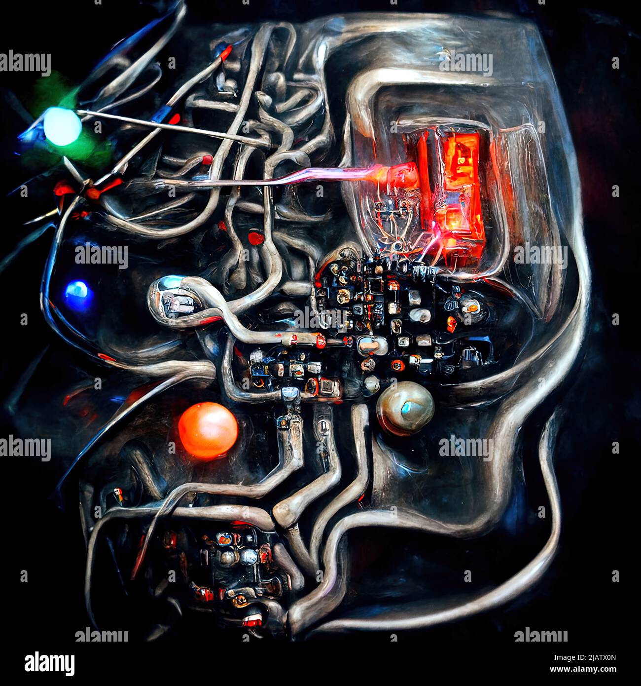 Sci fi structure hi-res stock photography and images - Alamy