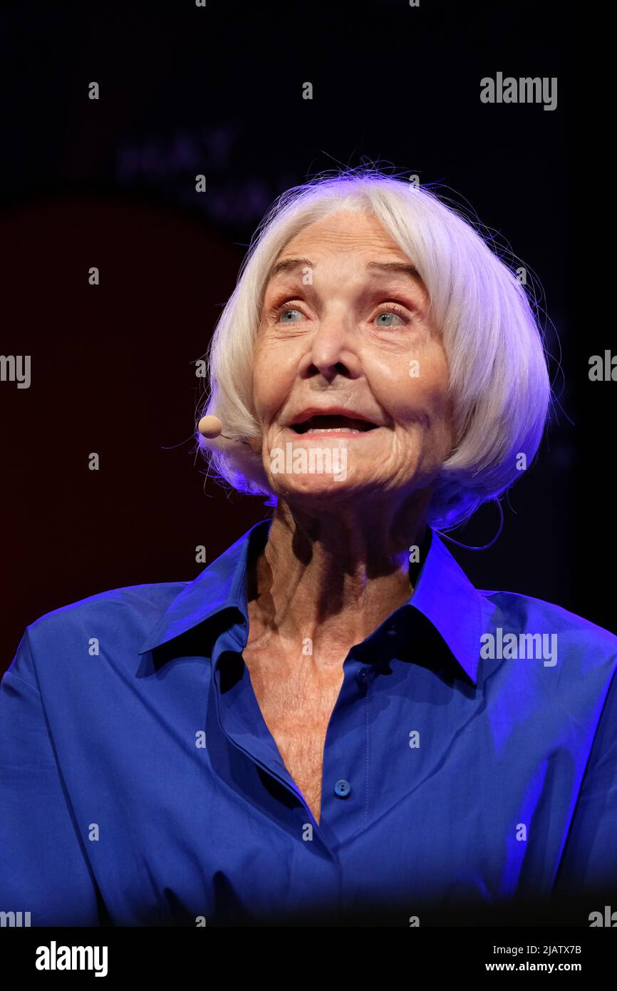 Hay Festival, Hay on Wye, Wales, UK - Wednesday 1st June 2022 - Actress ...
