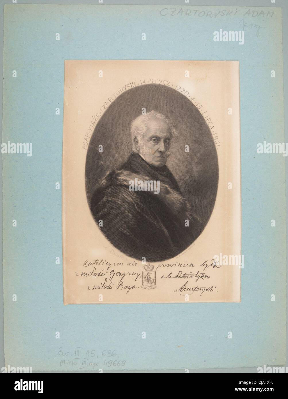 Czartoryski f hi-res stock photography and images - Alamy