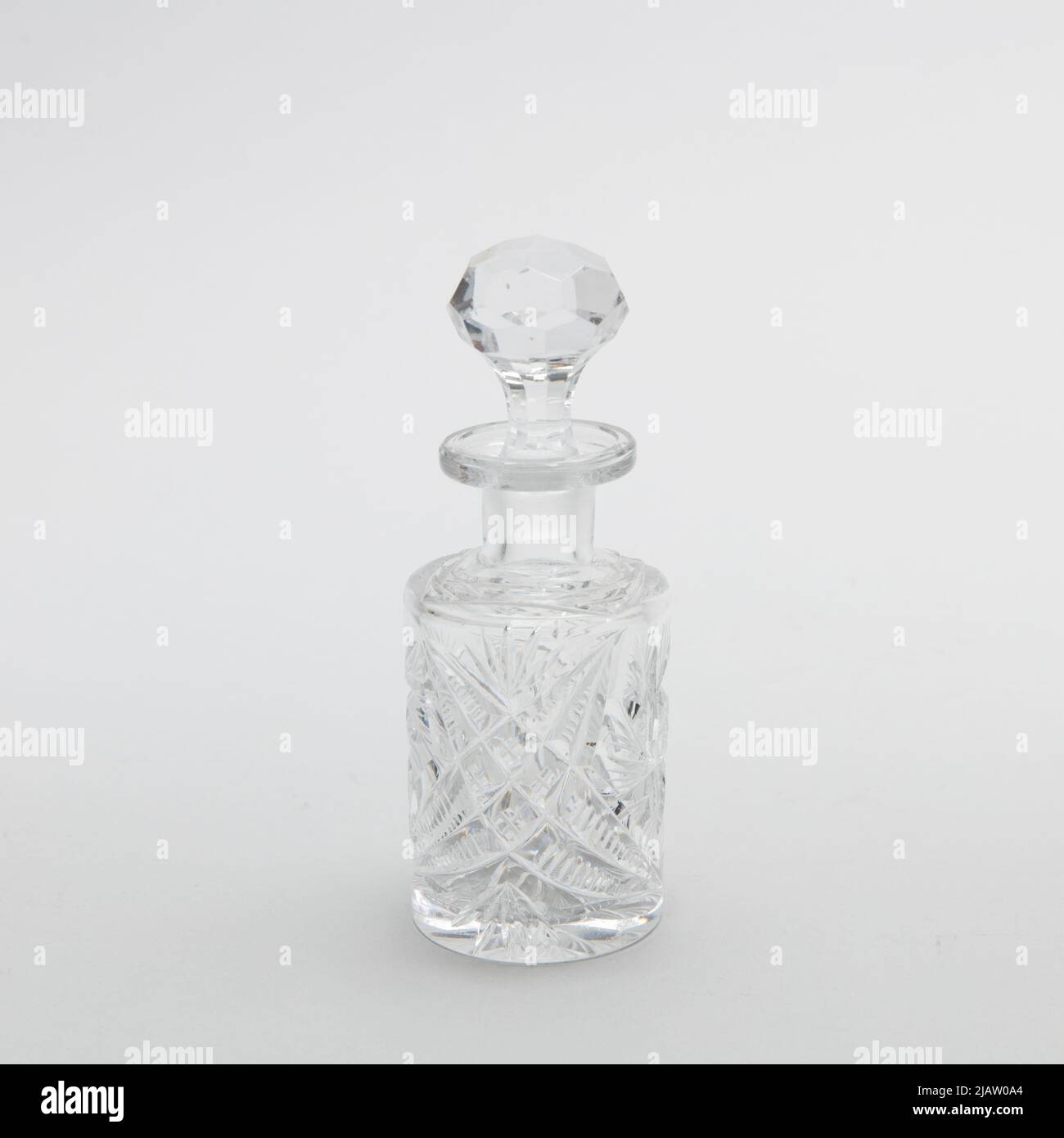 Toilet set: Flakon with cork, smaller Stock Photo - Alamy