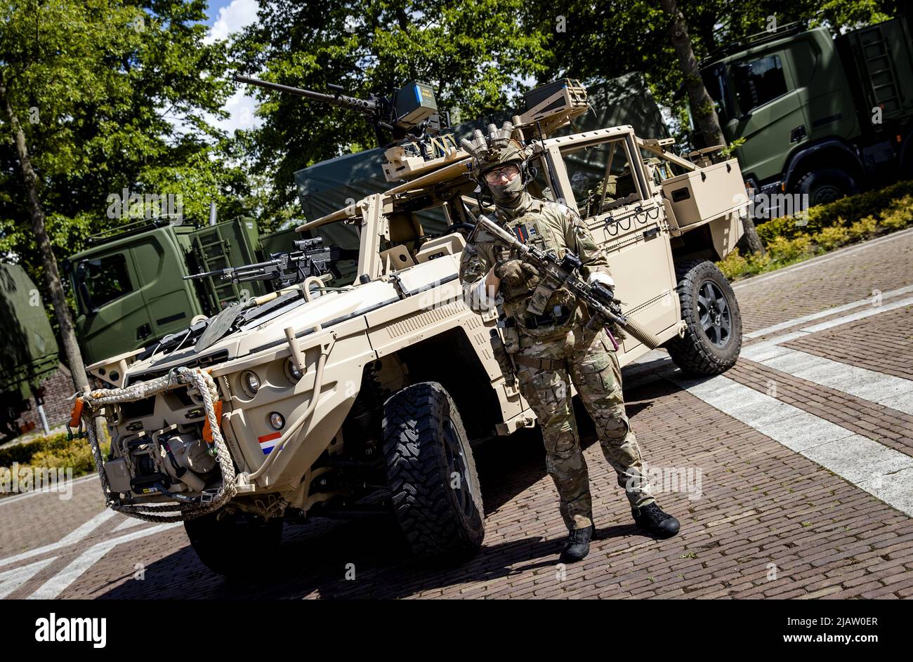 2022-06-01 11:35:24 ROTTERDAM - An operator of the Commando Corps (KCT ...