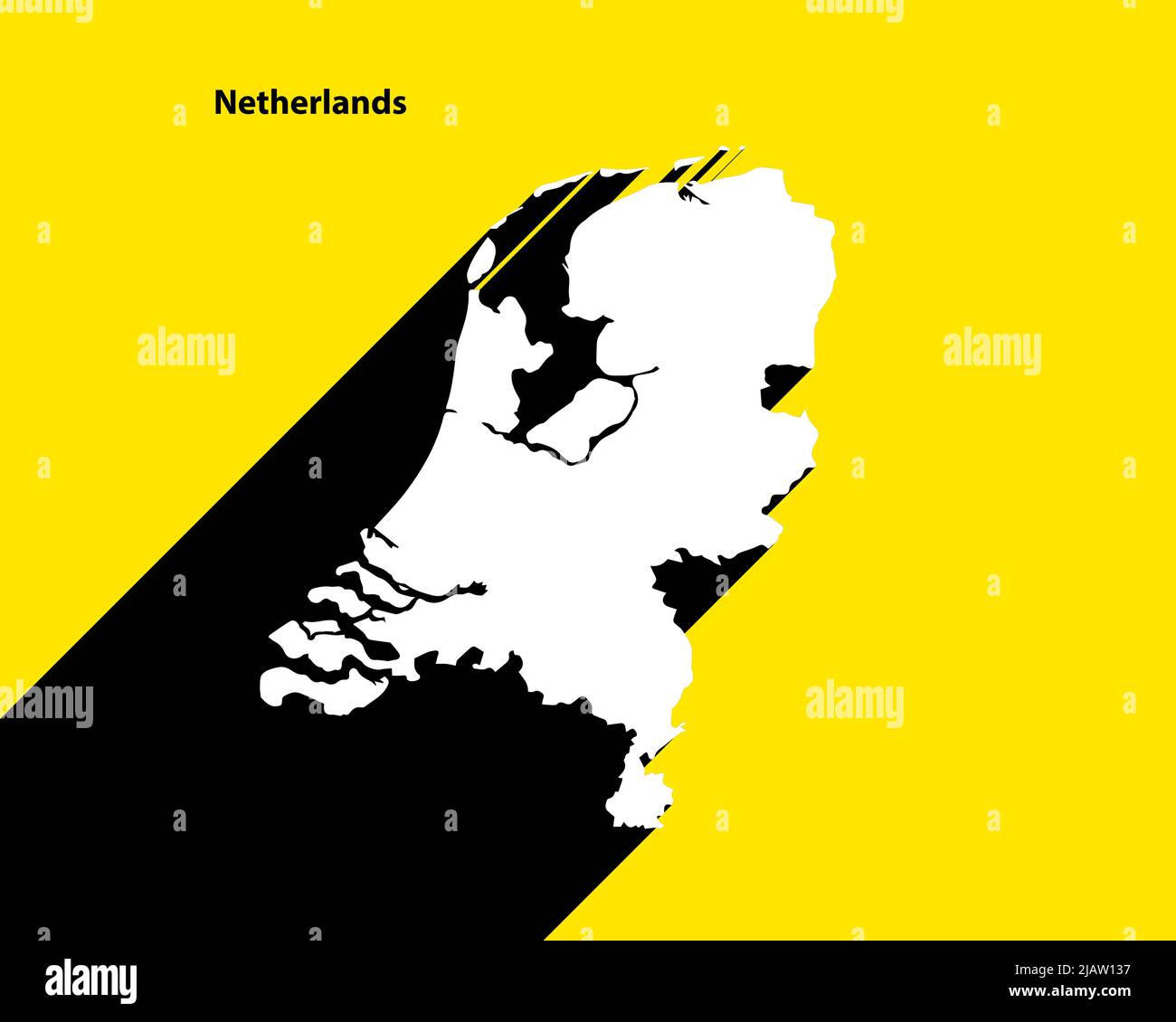 Map of the netherlands on texture Stock Vector Images - Alamy