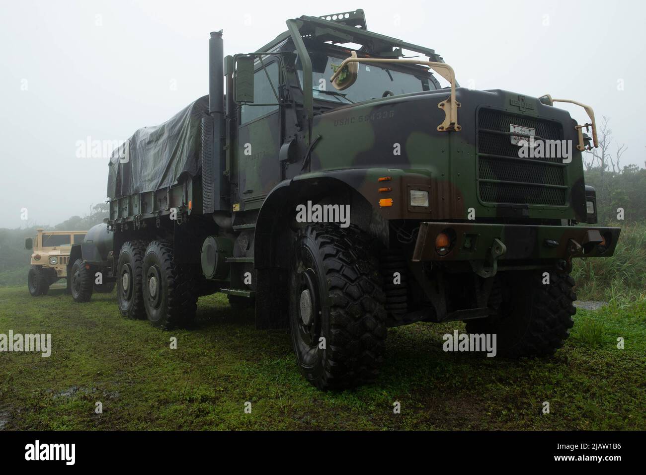 U.S. Marines with 3rd Landing Support Battalion, Combat Logistics ...