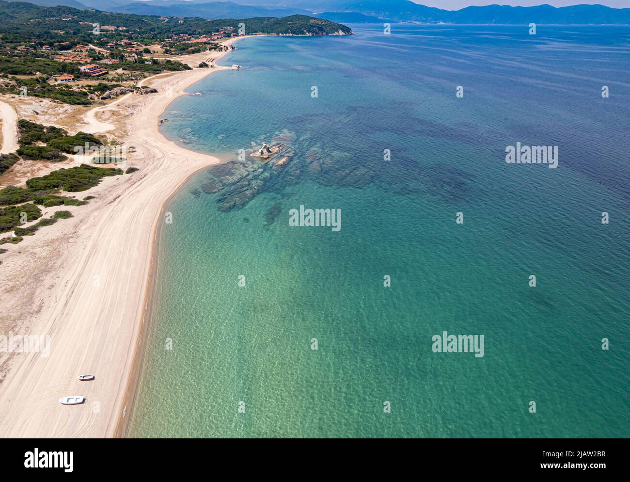 Beautiful view mediterranean sea in hi-res stock photography and images ...