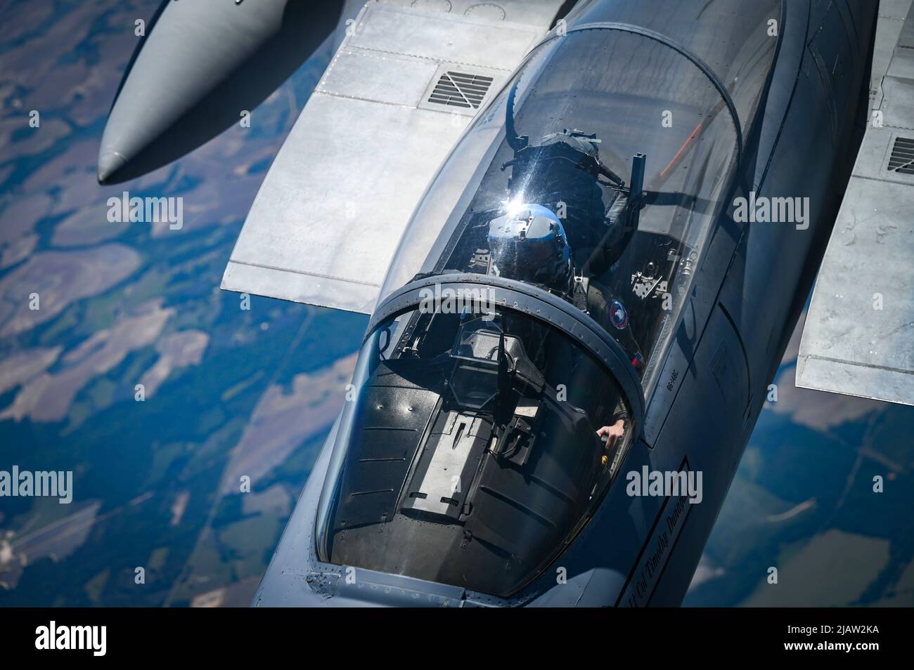 A U.S. Air Force F-15 Eagle with the 125th Fighter Wing, Florida Air ...