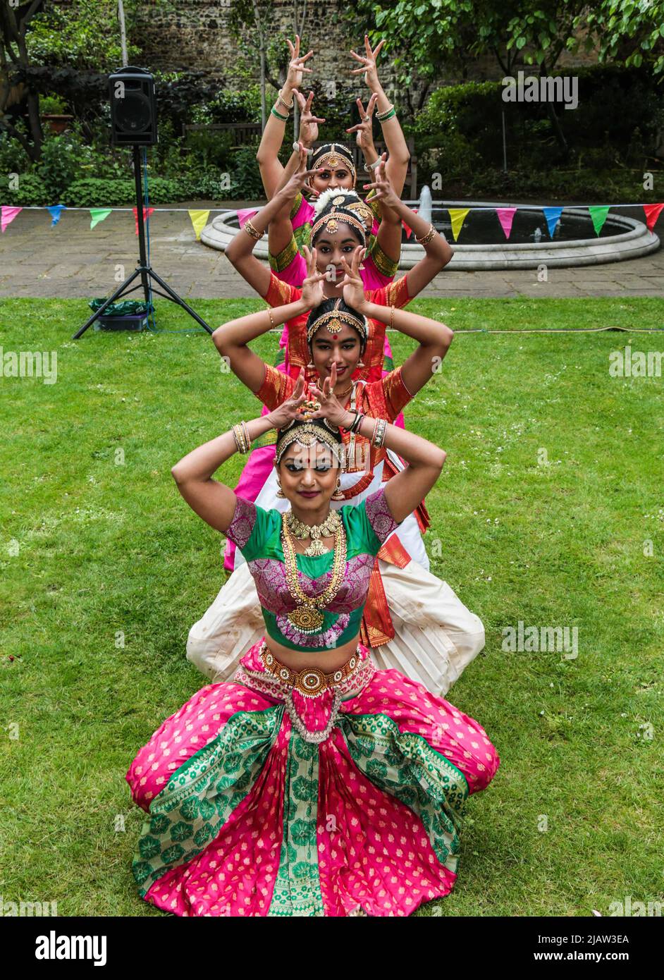 London UK 01 June 2022, Arunima Kumar dance school performing in the ...