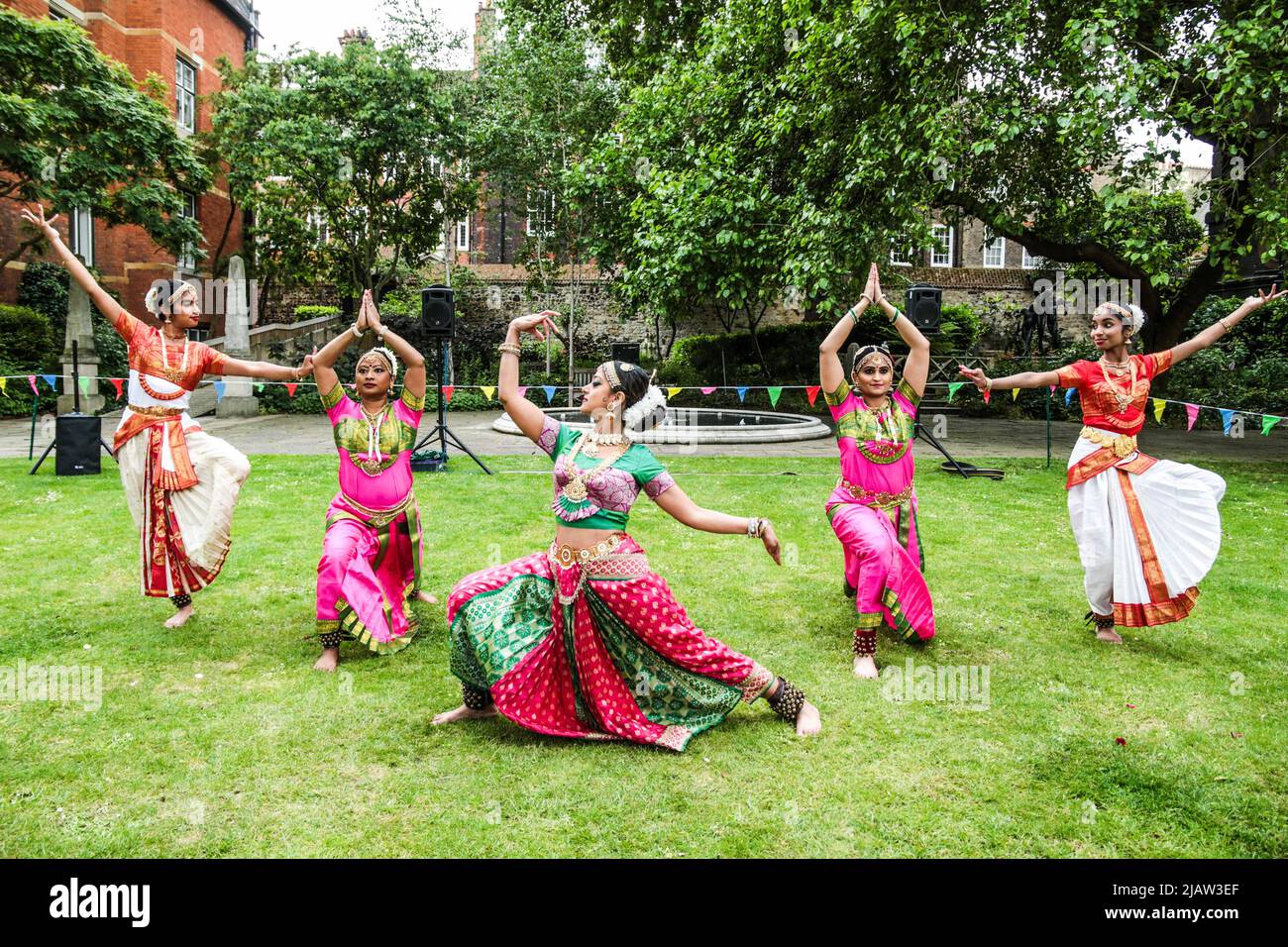 London UK 01 June 2022, Arunima Kumar dance school performing in the ...