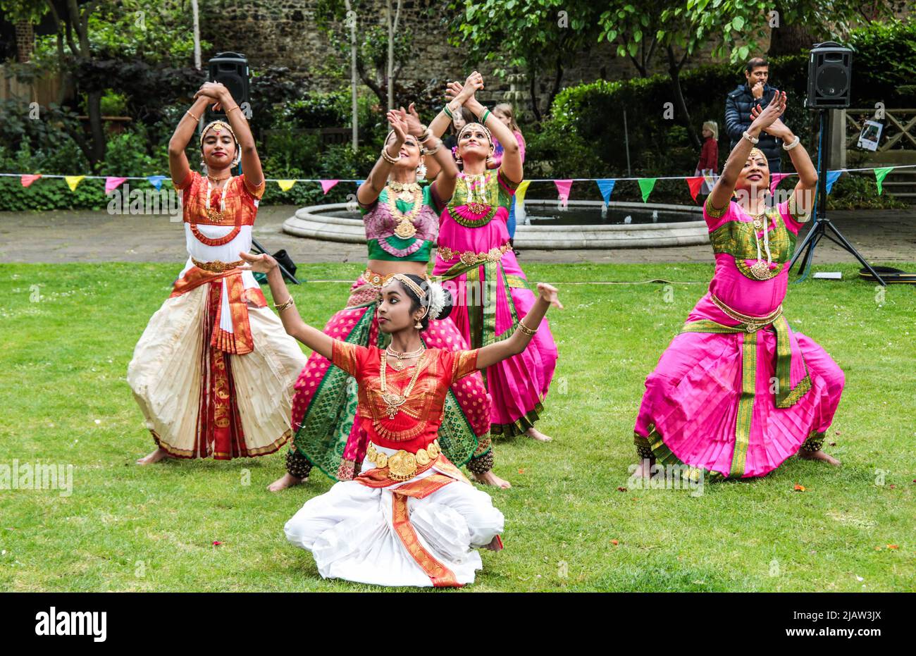 London UK 01 June 2022, Arunima Kumar dance school performing in the ...