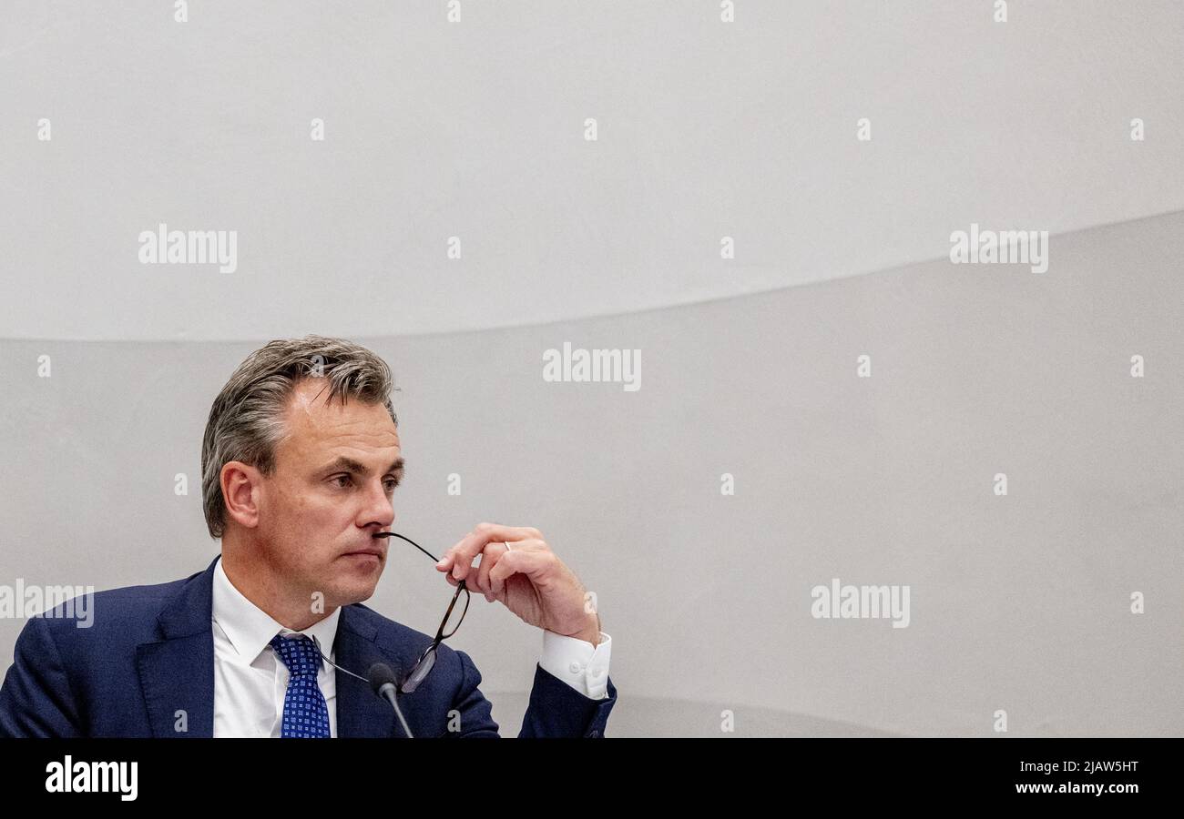 2022-06-01 14:05:29 THE HAGUE -Mark Harbers Minister of Infrastructure ...