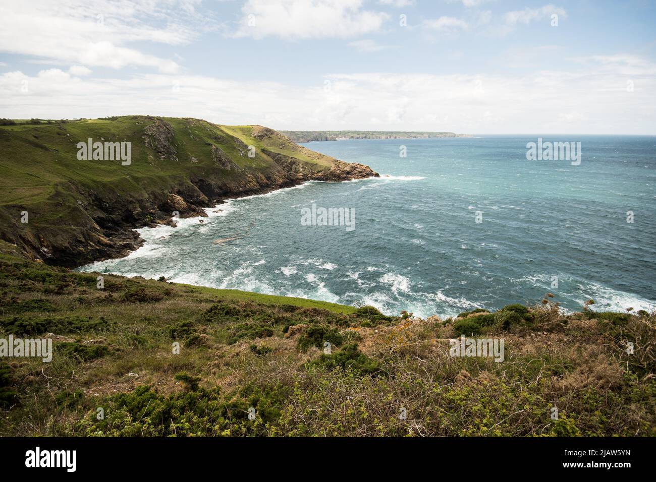 Landscapes and nature Jersey Island - Channel Island - Kanalinsen Stock ...