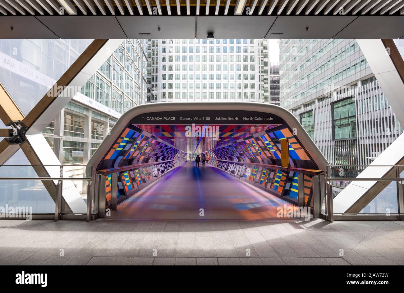 Elizabeth line station entrance hi-res stock photography and images - Alamy