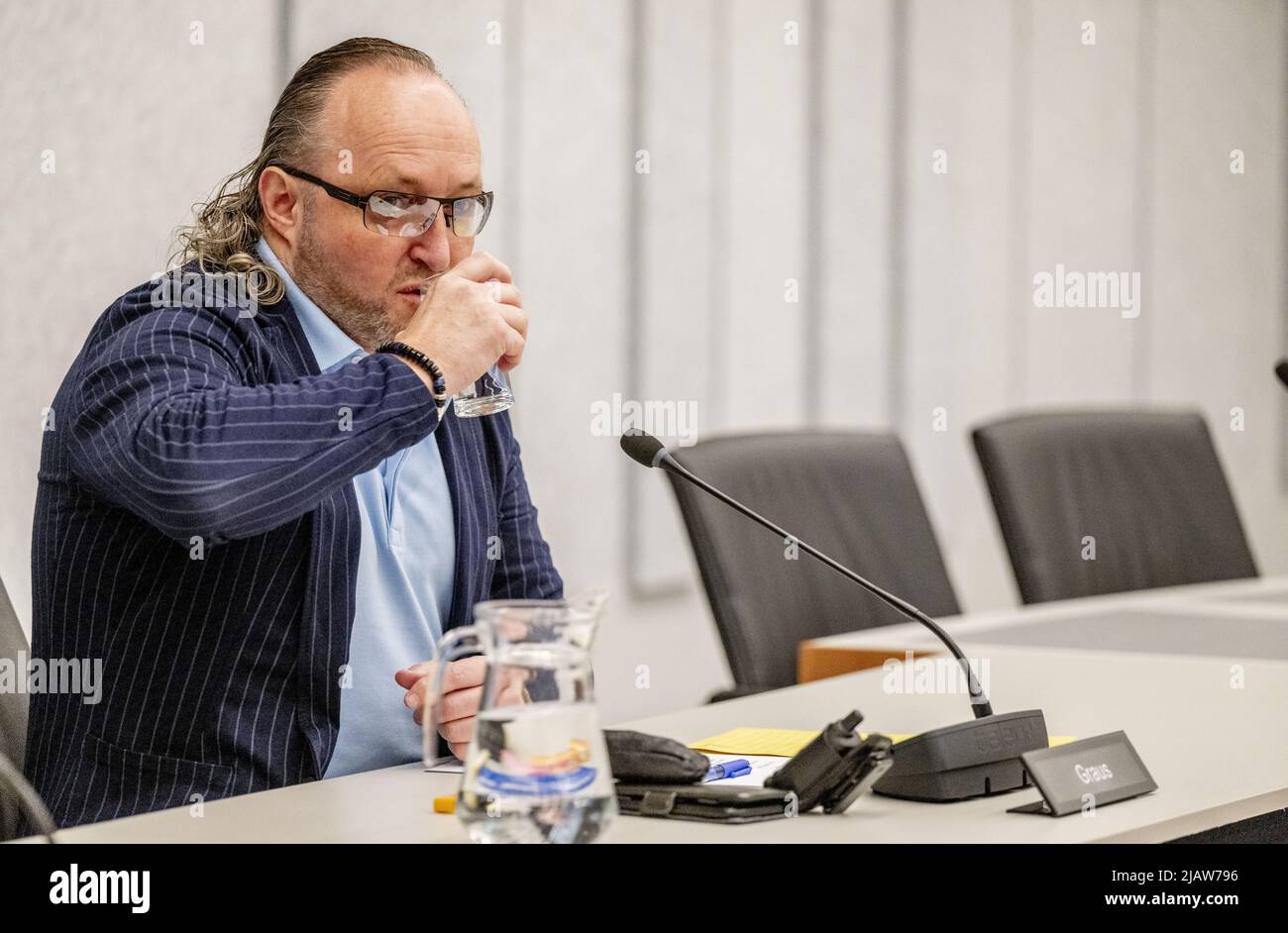 2022-06-01 14:23:49 THE HAGUE - Dion Graus PVV during a committee ...