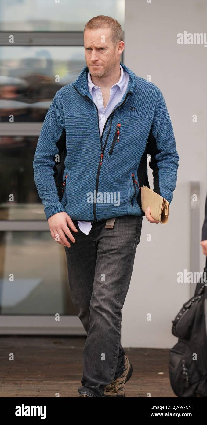 Lighthouse keeper Simon Sweeney at Belmullet Civic Centre, Co Mayo, at ...