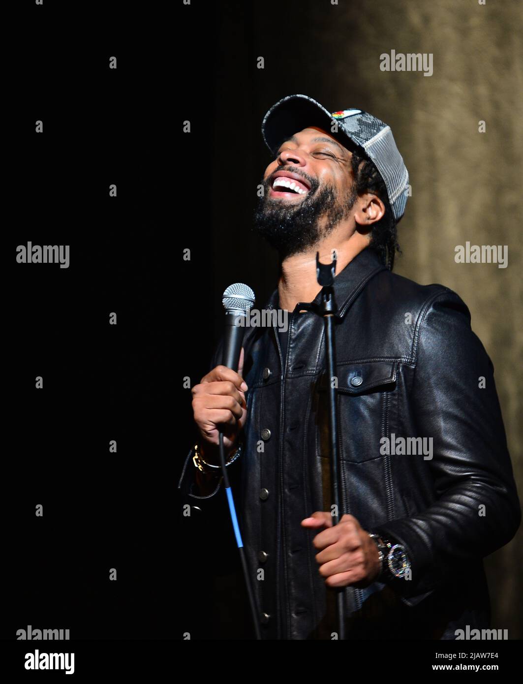 MIAMI, FL - MAY 30: Actor/ Comedian DeRay Davis performs live on stage ...
