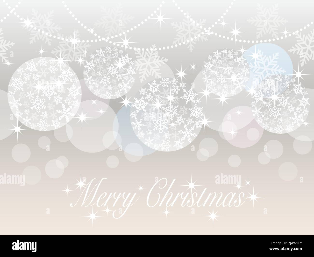 Seamless Abstract Background With Christmas Ball Ornaments On A Blue ...