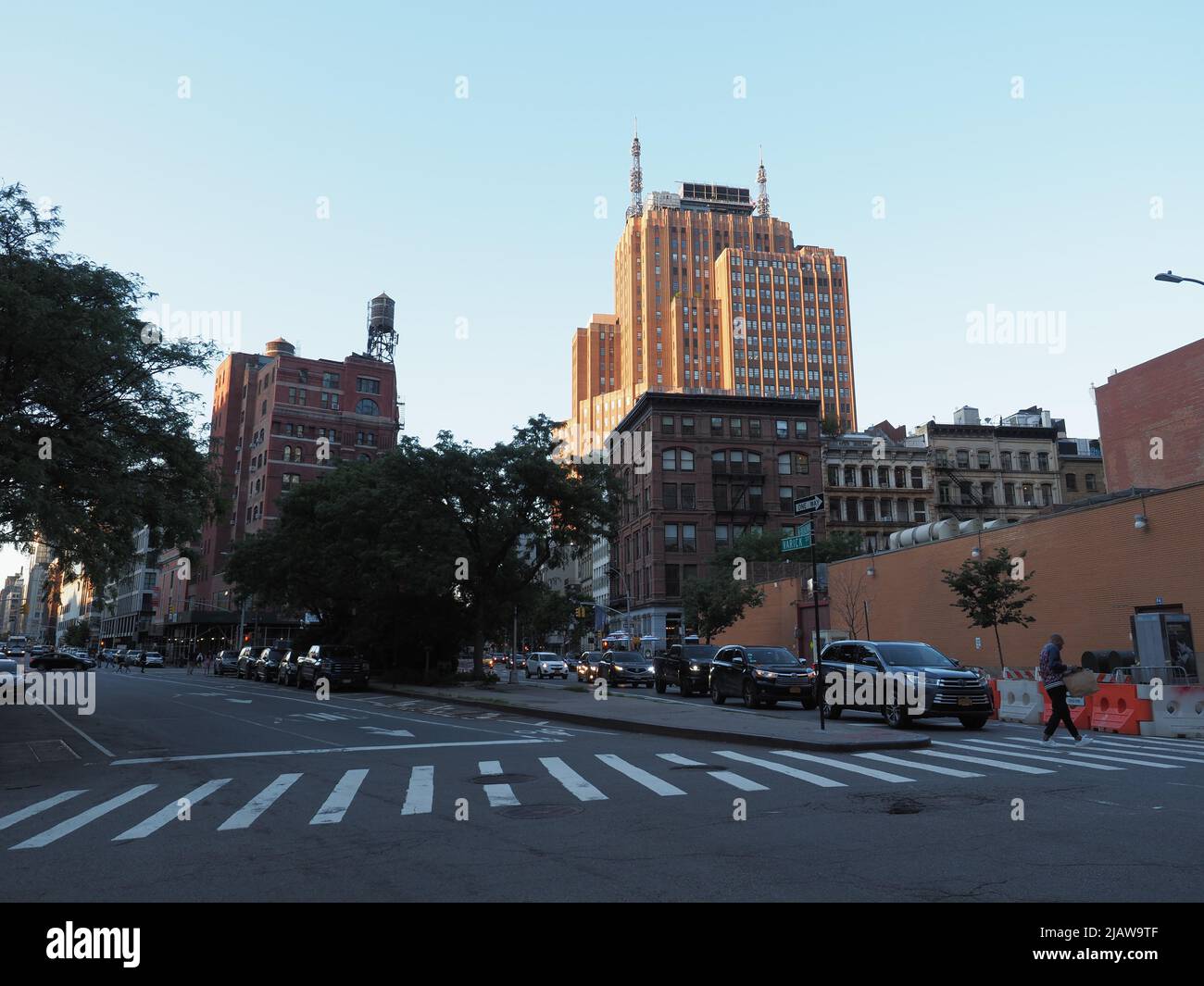 AT T building located in New York Stock Photo - Alamy